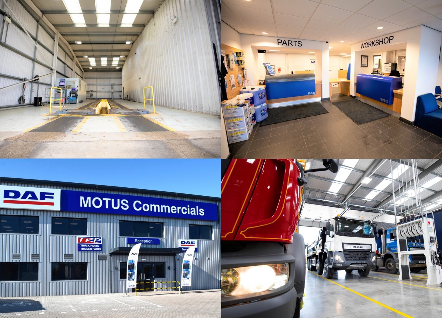 About Motus Commercials | DAF Trucks | Truck Servicing | Truck Parts