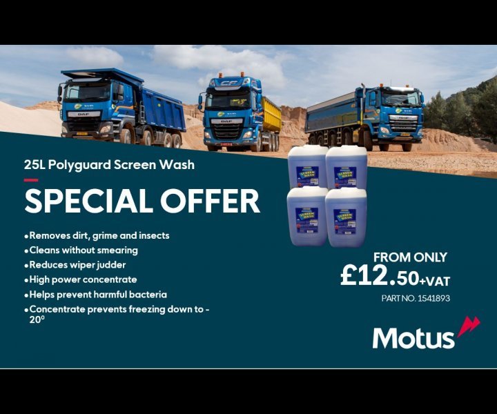 Special Offer Prices on Screen Wash